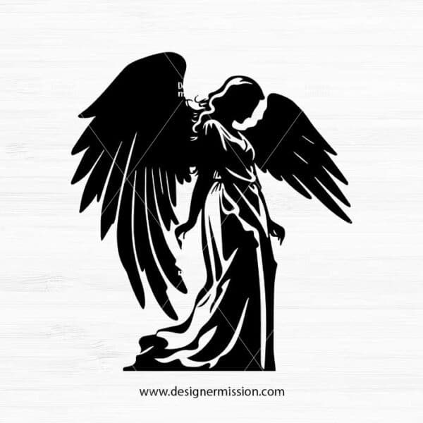 15+ Angel SVG Files for Cricut – Wings, Halos & Faith Art