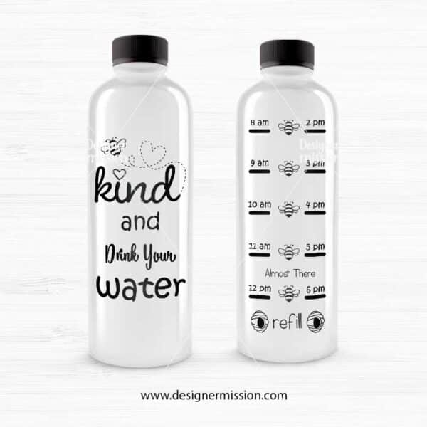Free Cricut Water Bottle SVG - Designer Mission
