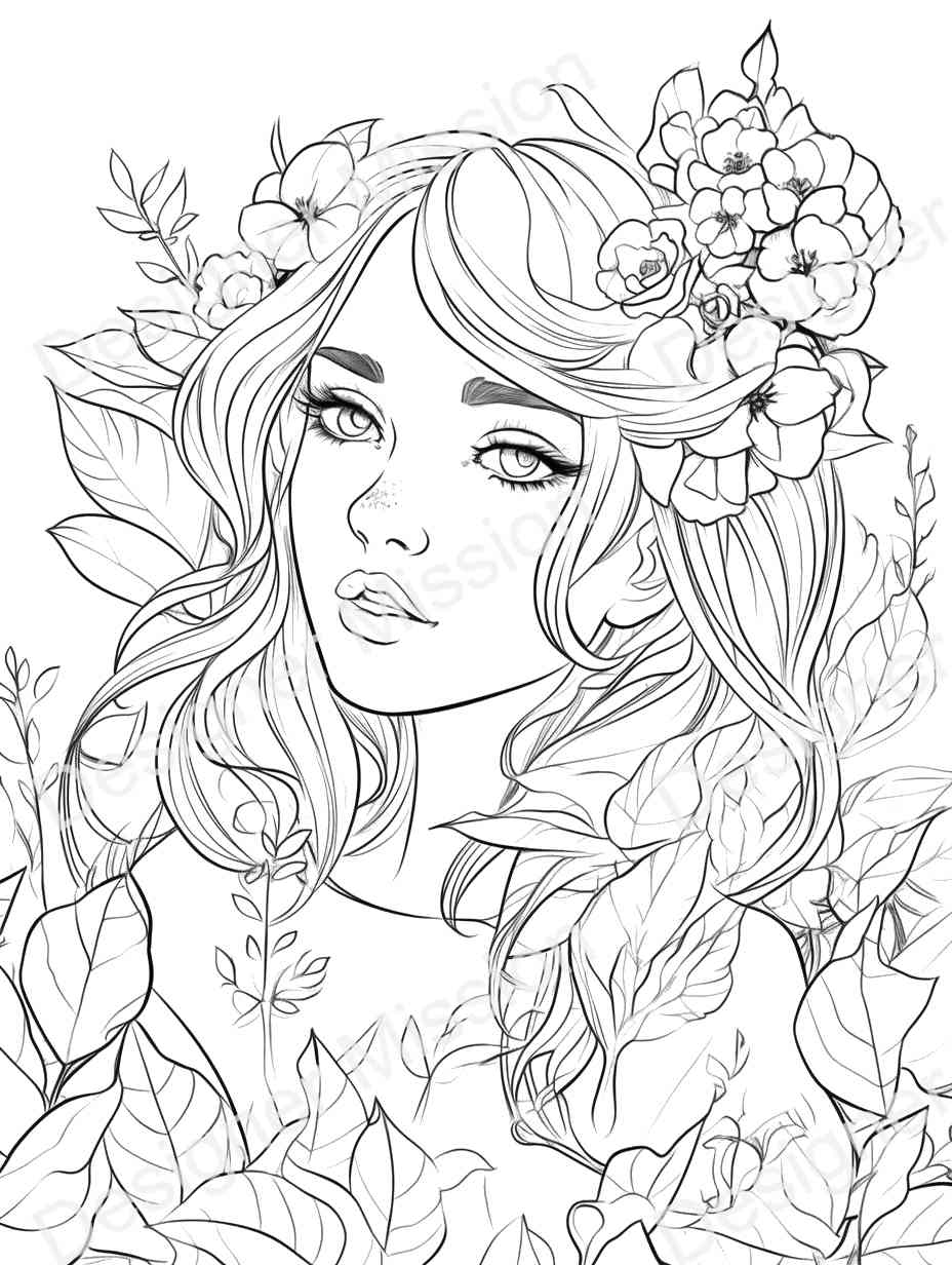 cute coloring pages aesthetic