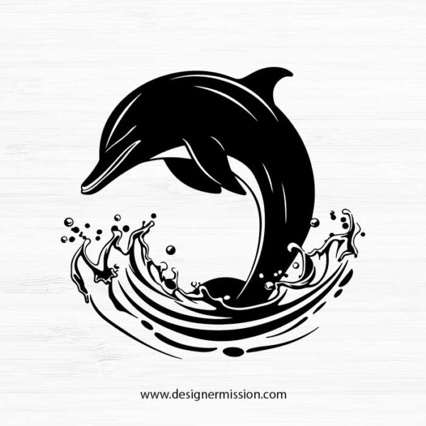 12+ Dolphin SVG Files for Cricut – Ocean Theme Art