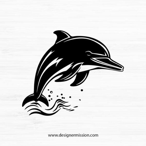 12+ Dolphin SVG Files for Cricut – Ocean Theme Art