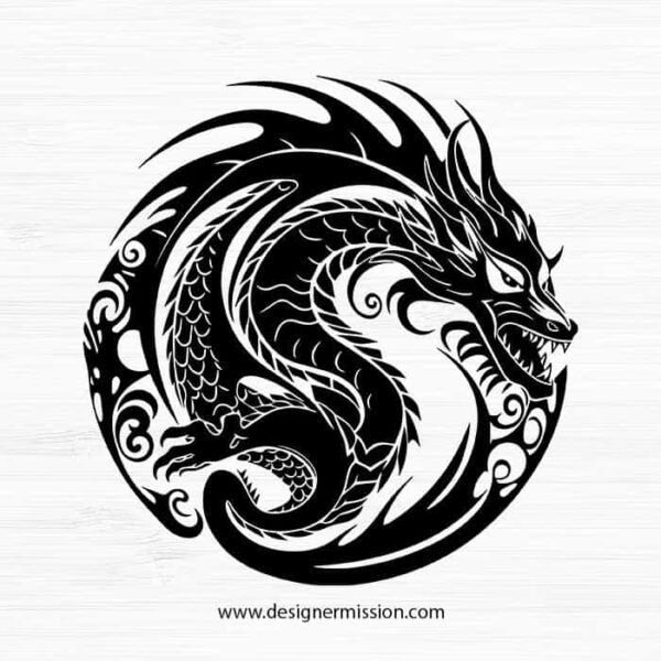 15+ Dragon SVG Files for Cricut – Tribal & Fantasy Designs