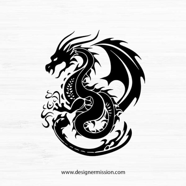 15+ Dragon SVG Files for Cricut – Tribal & Fantasy Designs