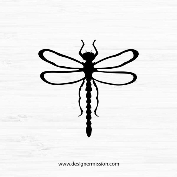 Download Dragonfly SVG for Silhouette & Cricut- Designer Mission