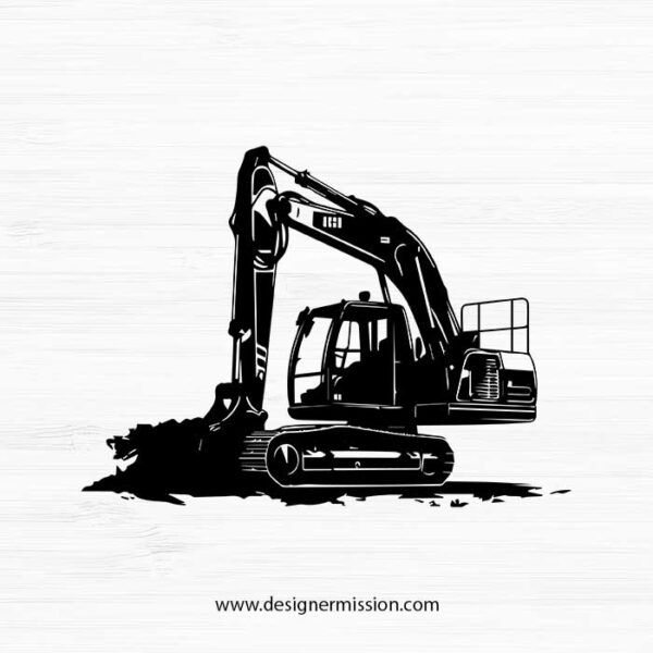 11+ Excavator SVG Files for Cricut – Fun & Bold Trucks