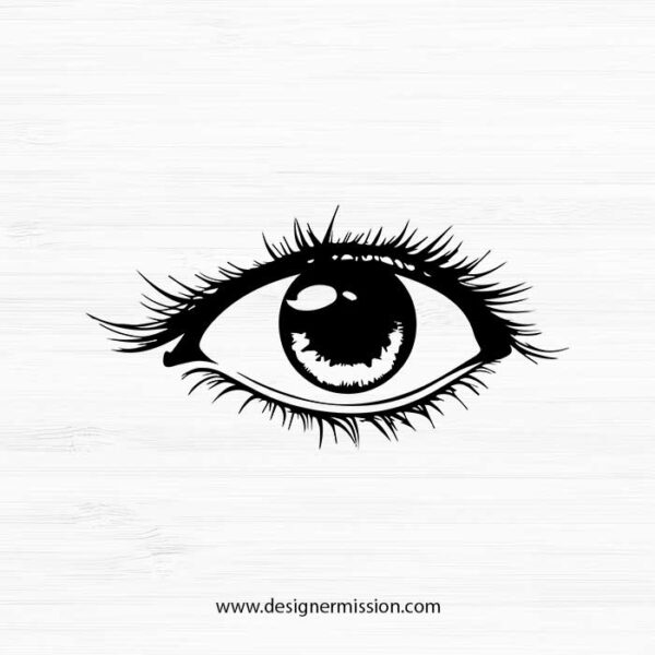 Download Eye SVG for Silhouette & Cricut- Designer Mission
