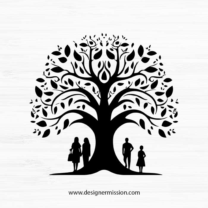Family Tree SVG - Designer Mission