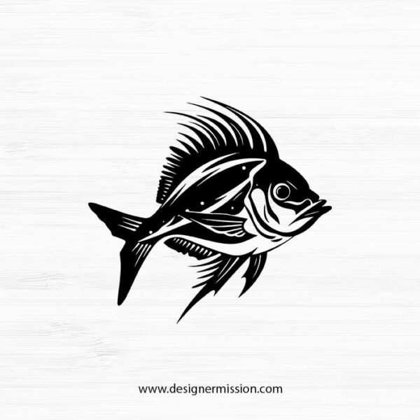 12+ Fish SVG Files for Cricut – Ocean & Fishing Art