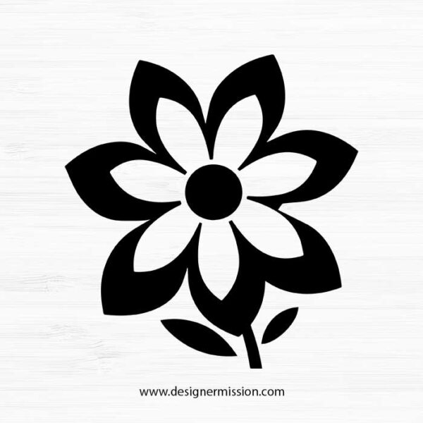 Flower SVG, EPS, DXF, PNG V.16 - Designer Mission