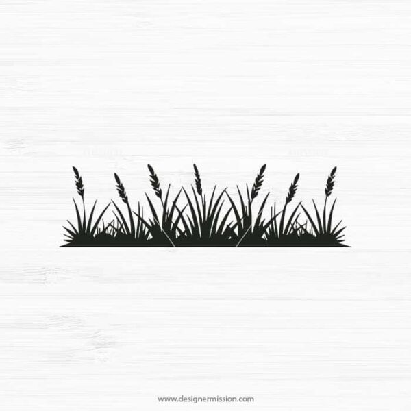 Download SVG Grass for Silhouette & Cricut- Designer Mission