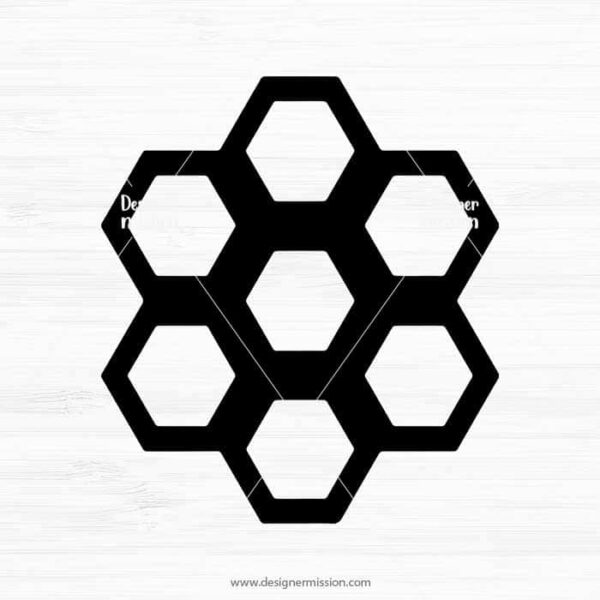 10+ Honeycomb SVG Files for Cricut – Bee & Nature Art