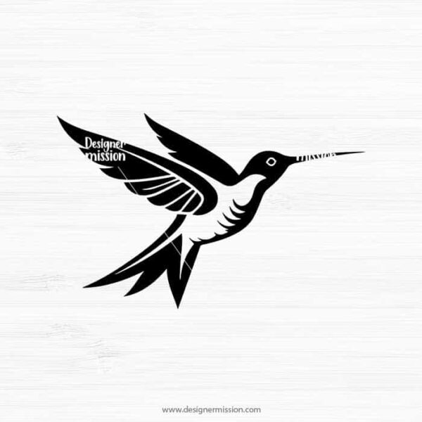 Download Hummingbird SVG for Silhouette & Cricut- Designer Mission