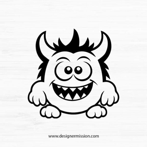 12+ Monster SVG Files for Cricut – Cute & Spooky Art