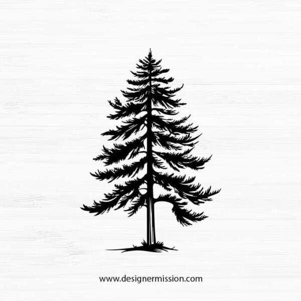 Pine Tree SVG - Designer Mission