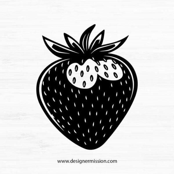 Strawberry SVG - Designer Mission