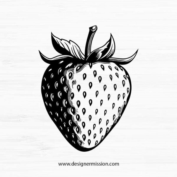 Strawberry SVG - Designer Mission