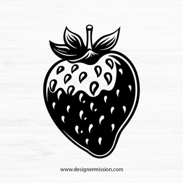 Strawberry SVG - Designer Mission
