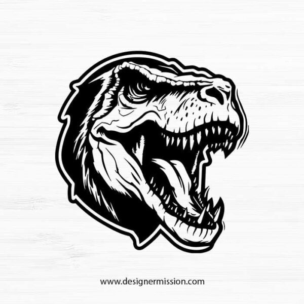T Rex SVG - Designer Mission