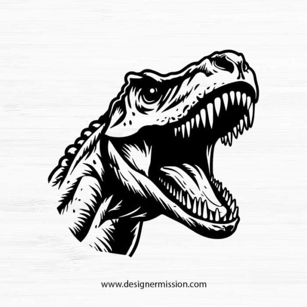 T Rex SVG - Designer Mission