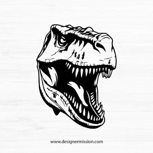 T Rex SVG - Designer Mission