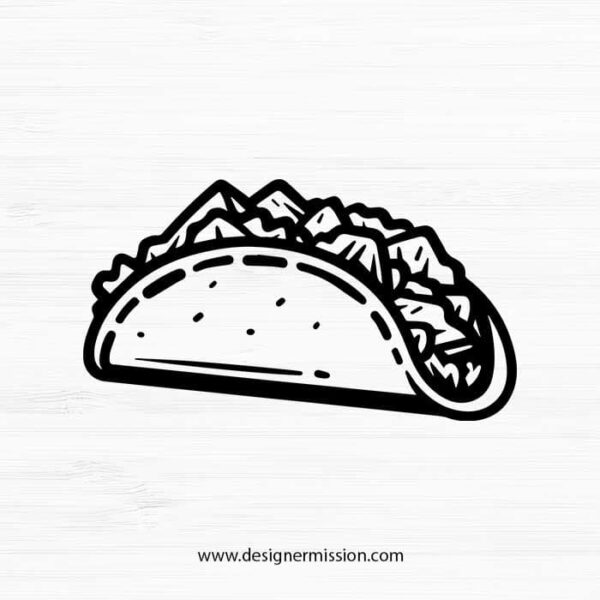 11+ Taco SVG Files for Cricut – Funny & Spicy Designs