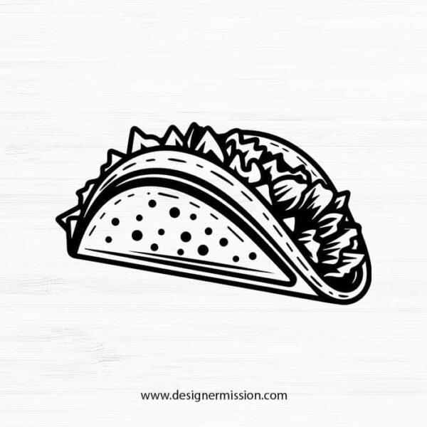 11+ Taco SVG Files for Cricut – Funny & Spicy Designs
