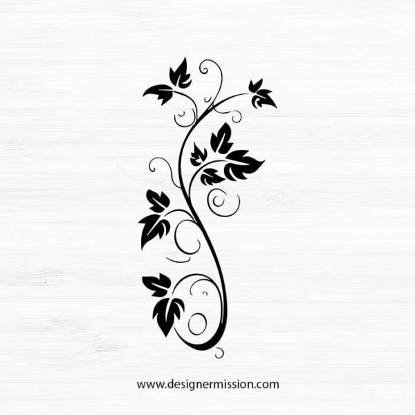 12+ Vine SVG Files for Cricut – Floral & Botanical Art